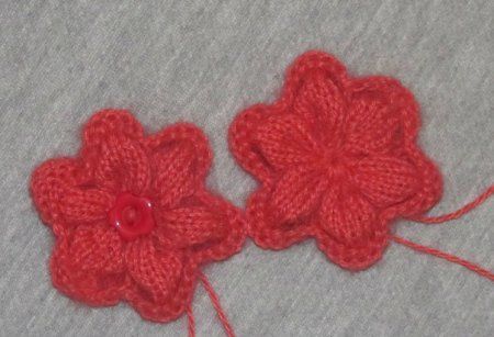 How To Knit A Flower