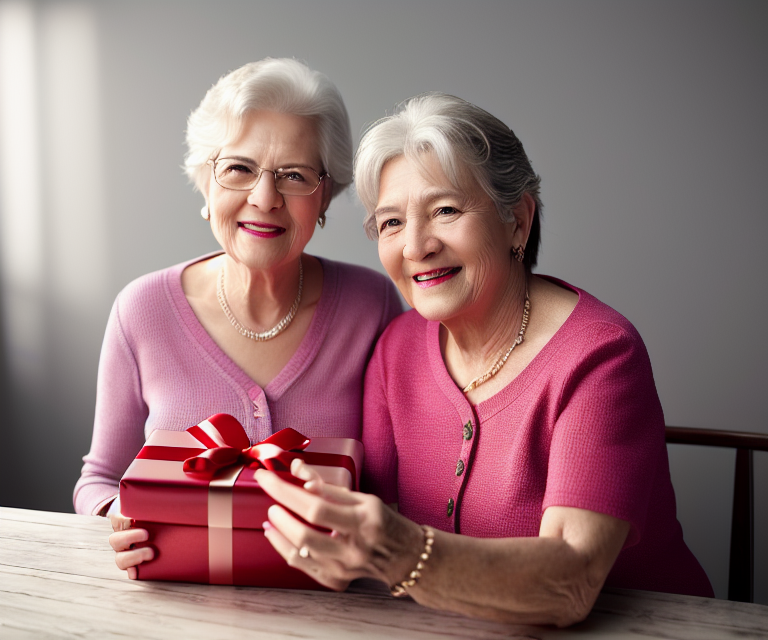 How to make a gift for older women