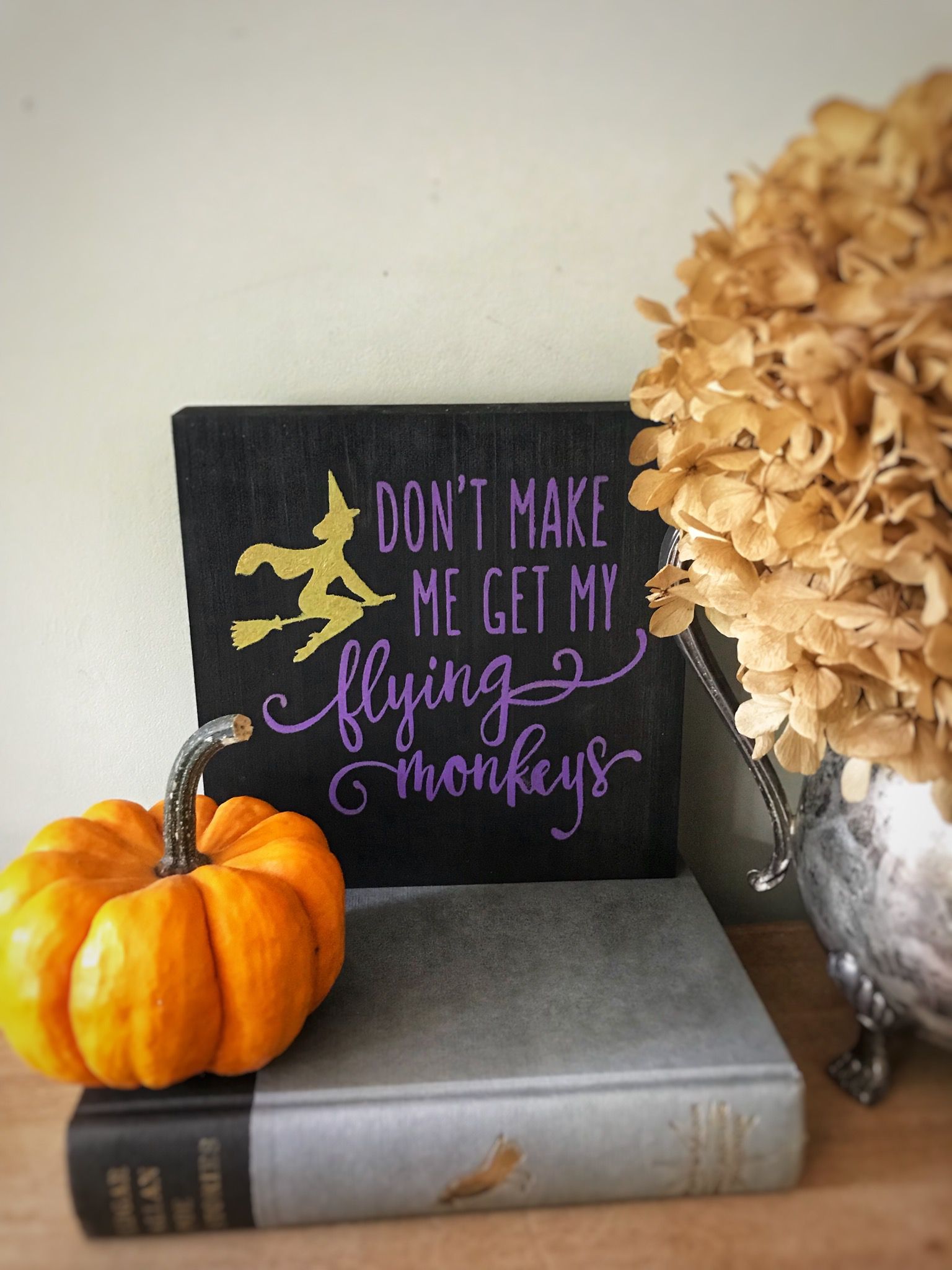 Flying monkeys Sign | wizard of oz sign | Wood Sign | Fall Sign ...