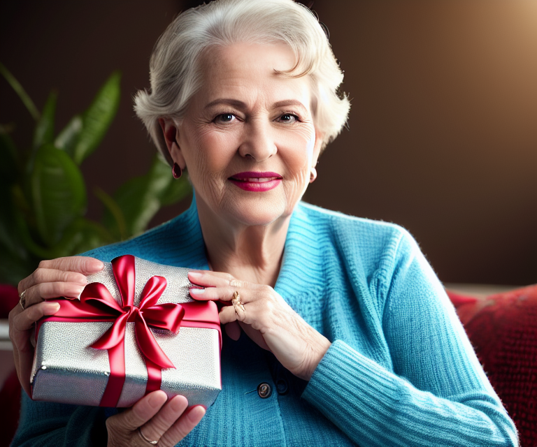 How to make a gift for older women