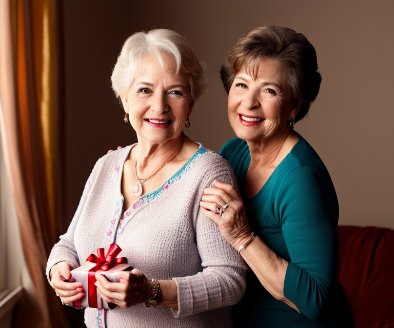 How to make a gift for older women