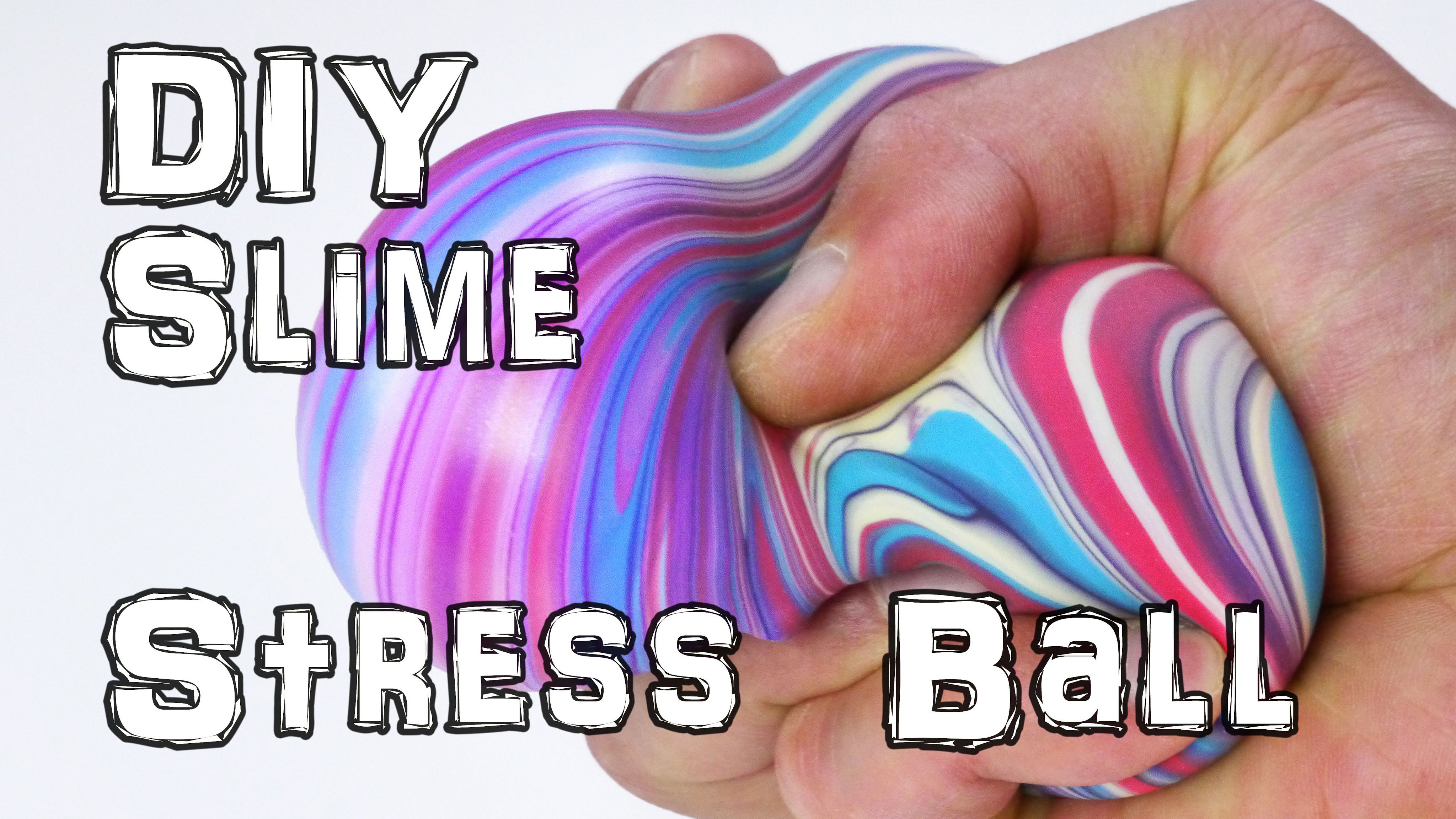 DIY Slime stress ball