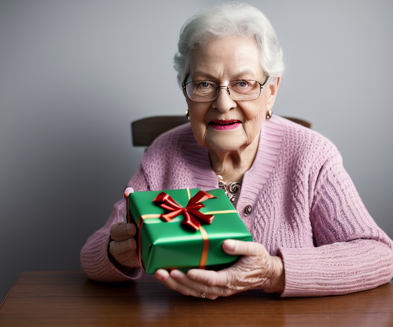 How to make a gift for new grandma